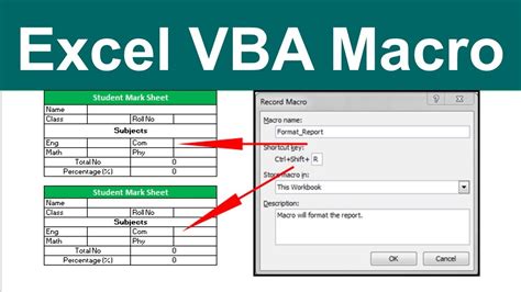 How To Create Use Excel Macros Tutorial Excel VBA Macro Ms Excel