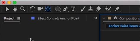 How To Move The Anchor Point In After Effects