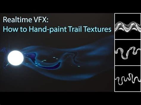 How To Hand Paint Trail Textures For Realtime VFX In Photoshop UE5 In