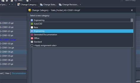 solved vault assignment rules autodesk community