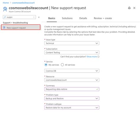 azure cosmos db backup options retention and intervals