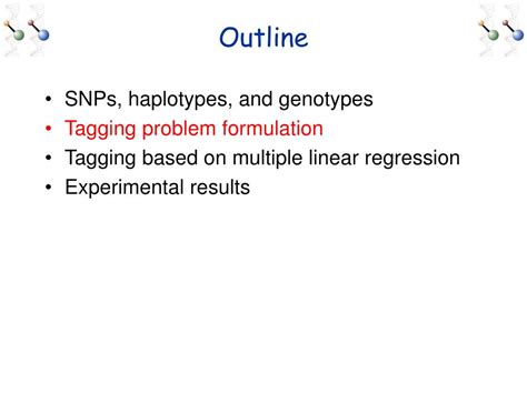 ppt informative snp selection based on multiple linear regression powerpoint presentation id
