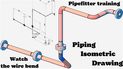 Isometric Drawing Of Pipe Line