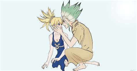 Senku X Kohaku Art By Me Rdrstone