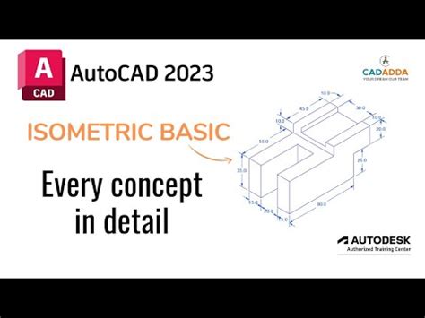AutoCAD Isometric Drawing Basics Isometric Projection In Engineering