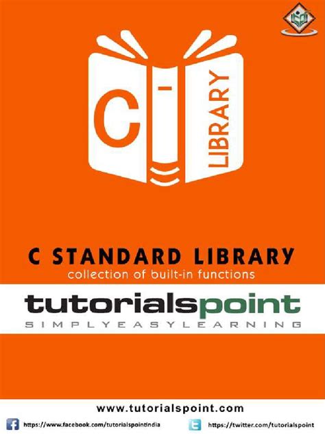 c standard library tutorial pdf c programming language areas of computer science