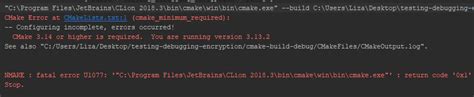 cmake version in clion not updating stack overflow