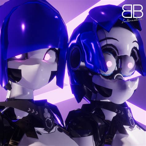 Original 3d Model Clara Remastered Robot Girl Vrchat Avatar Free