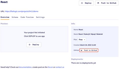 How To Create React Nodejs Mysql Application Tutorials Flatlogic Doc