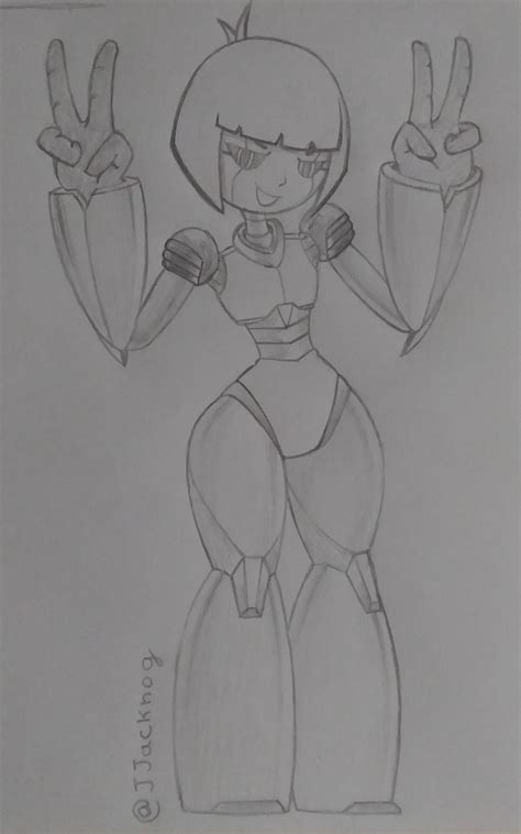 Robot Girl Codenamed Alloy By Jjackhog On Newgrounds