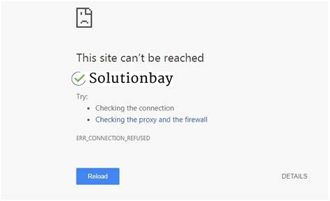 How To Fix ERR CONNECTION REFUSED In Google Chrome Solutions