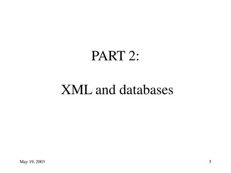 ppt analysis and evaluation of a native xml database powerpoint presentation id 4633650