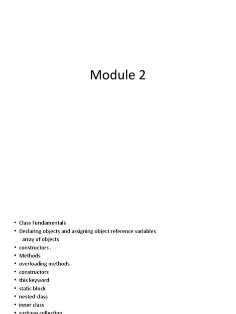 module 2 pdf inheritance object oriented programming programming