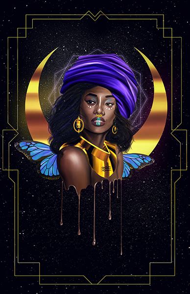Royal Art Series Visual Artist And Illustrator Kenal Louis Immortalizes Black Celebs In