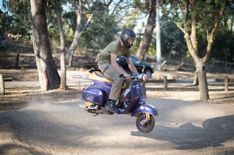 Modern Vespa How To Make A PX200 An Off Road Machine