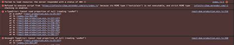 javascript i m getting this console log error after deployment react site uncaught typeerror