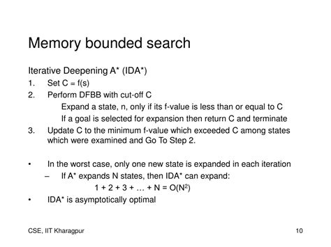 ppt informed state space search powerpoint presentation free download id 9472204