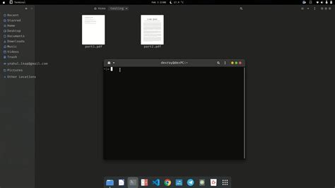 Merge Two PDF Files In LINUX YouTube