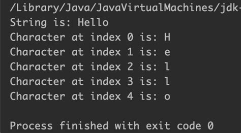 java stringbuffer charat