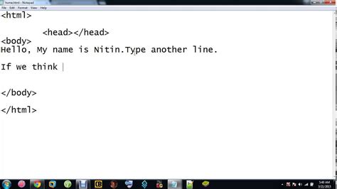 Learn HTML In Few Days HTML CSS 2nd Tutorial YouTube