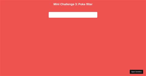 React Challenge 3 Challenge Codesandbox
