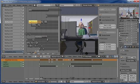 nla strip animation animations blender artists community