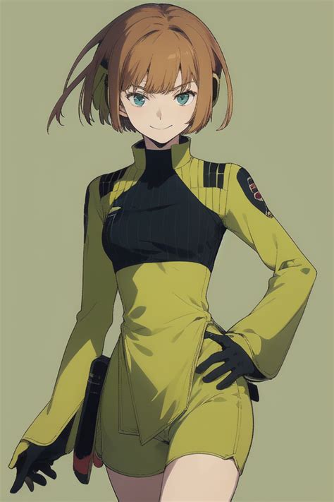 AI Art Model Konami Kirie Trion Body World Trigger PixAI