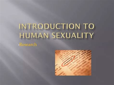Ppt Introduction To Human Sexuality Powerpoint Presentation Free Download Id2944876