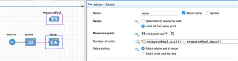 Simulation AnyLogic How To Assign Multiple Resources From One