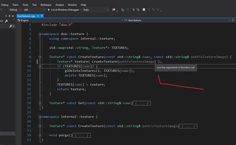 c too few arguments in function call while trying to call function with the same name from