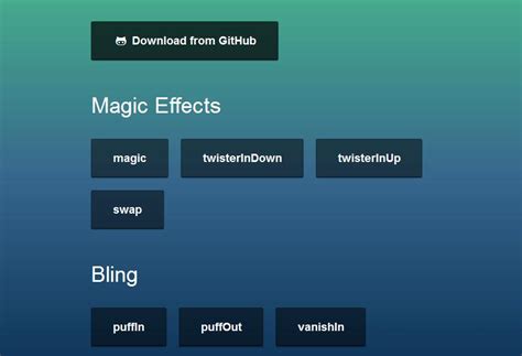 jquery css3动画框架magic html5技术网