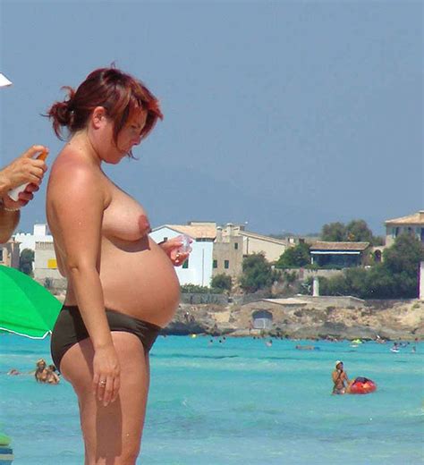 Topless Beach Pregnant Telegraph