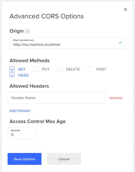 Access Control Allow Origin Header Missing From Objects Even After