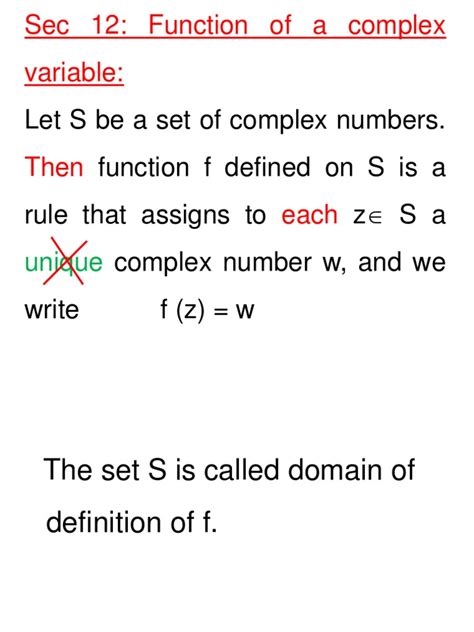 functions of a complex variable continuity and limits pdf mathematical structures