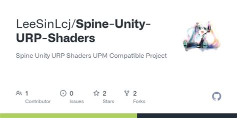 GitHub LeeSinLcj Spine Unity URP Shaders Spine Unity URP Shaders UPM