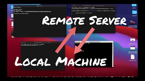 Using SCP To Transfer Files Folder From Local To Remote From Remote