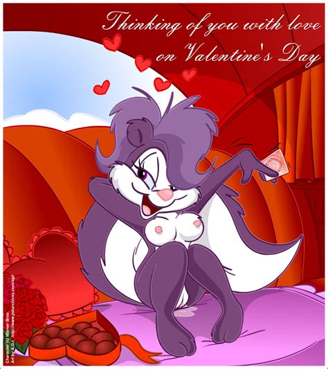 Rule 34 Agi Breasts Condom Fifi La Fume Purple Fur Skunk Tiny Toon Adventures Vagina 216370