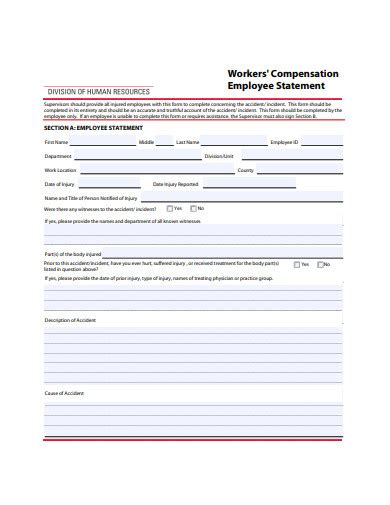 Compensation Statement 11 Examples Format How To Compose Pdf