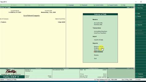 How To Create Stock Groups Units Of Measure In Tally ERP 9 YouTube