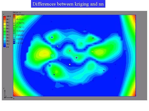spatial analysis geostatistics methods of interpolation linear interpolation