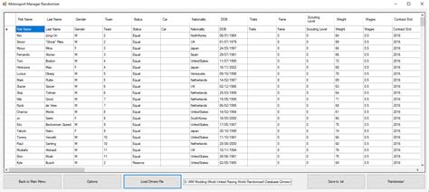 C How To Randomise The Columns In A Datagridview And Saving It Back