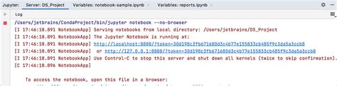 Manage Jupyter Notebook Servers IntelliJ IDEA