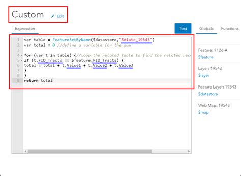 how to display the sum of multiple attribute fields values from a related table in the ar
