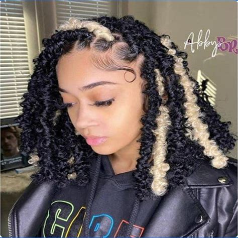 Braided Wig Short Butterfly Locs Faux Locs Goddess Braids Etsy In 2021 Faux Locs Hairstyles