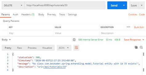 spring boot exception handling example dev community