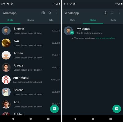 Whatsapp UI Clone With Flutter