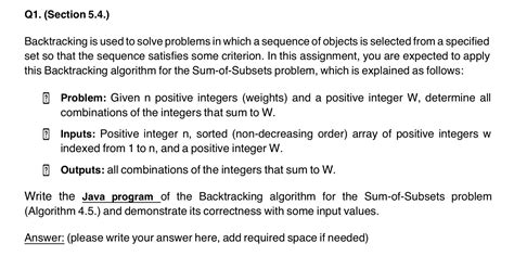 solved q1 section 5 4 backtracking is used to solve