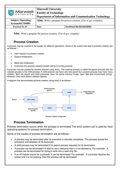 OS Practicle 3 Aim To Study Of Basic UNIX Commands And Various UNIX