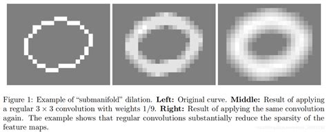 稀疏卷积【1】submanifold sparse convolutional networks csdn博客