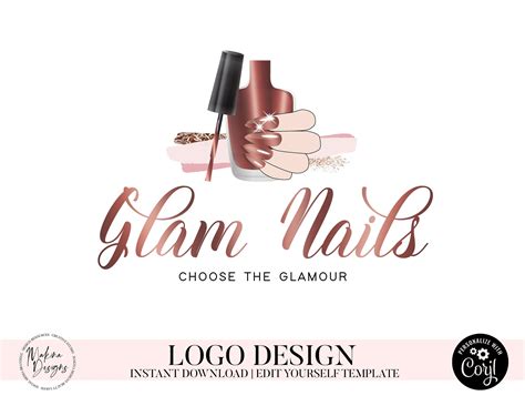 Nail Salon Logo Design Ideas